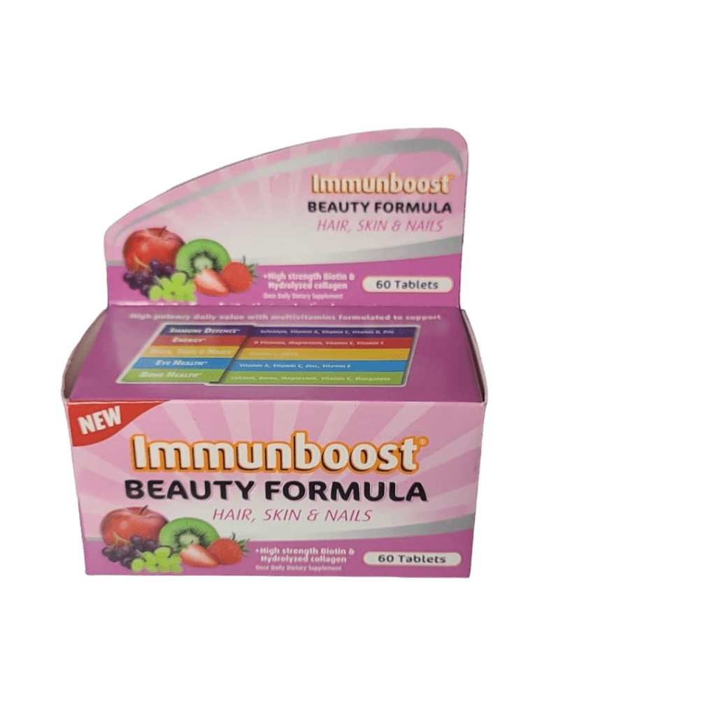 IMMUNBOOST BEAUTY FORMULA x 60 Tablets. - Vastovers Retail Store For ...