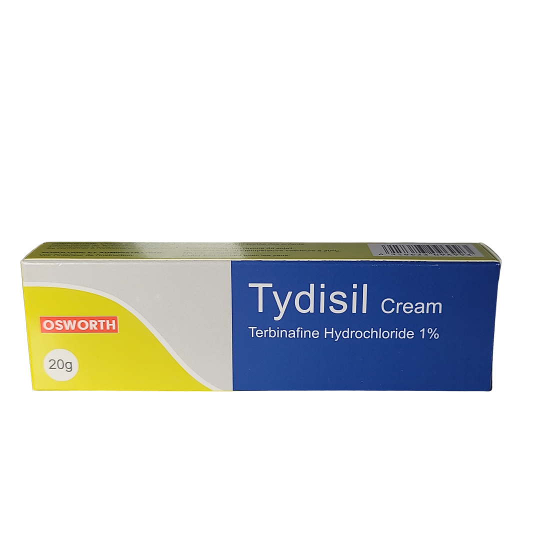 TYDISIL (TERBINAFINE HYDROCHLORIDE 1%) CREAM 20g. - Vastovers Retail ...