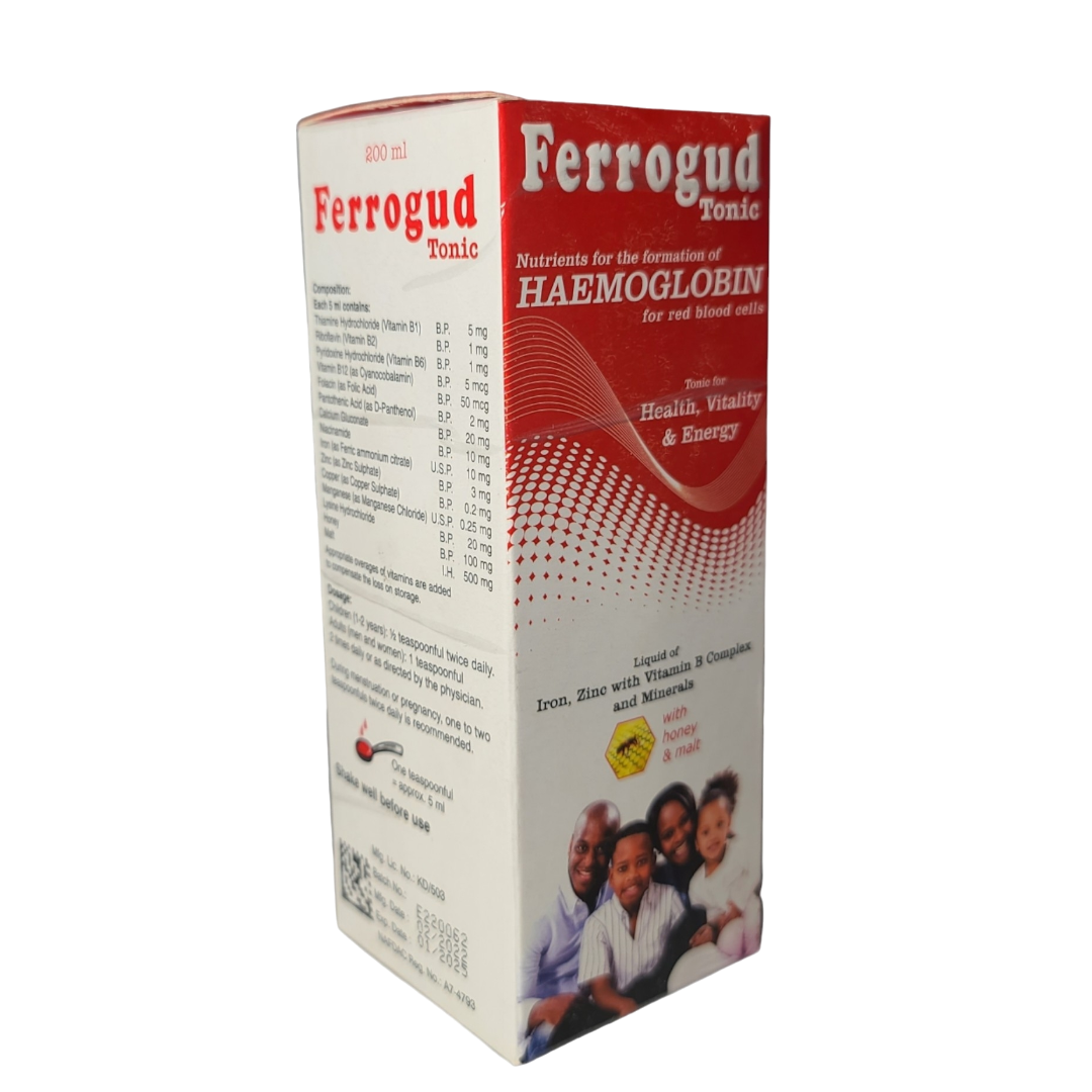 FERROGUD (BLOOD TONIC) 200ml. - Vastovers Retail Store For Drugs ...