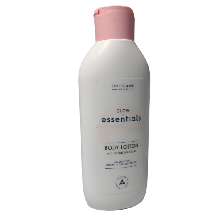 GLOW ESSENTIALS BODY LOTION WITH VITAMIN E AND B3 - 250ml (ORIFLAME ...