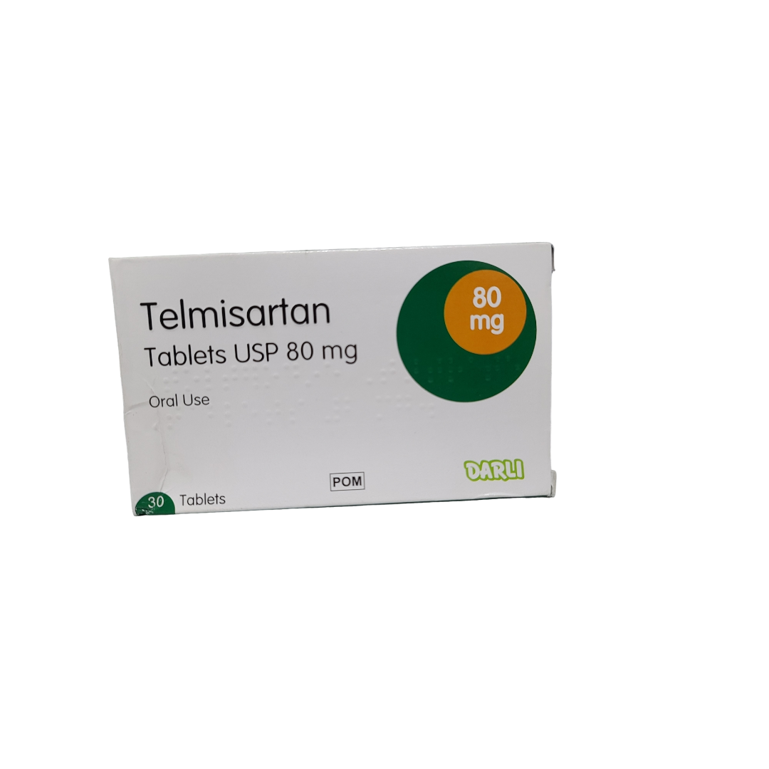 TELMISARTAN USP 80mg x 30 TABLETS - Vastovers Retail Store For Drugs ...