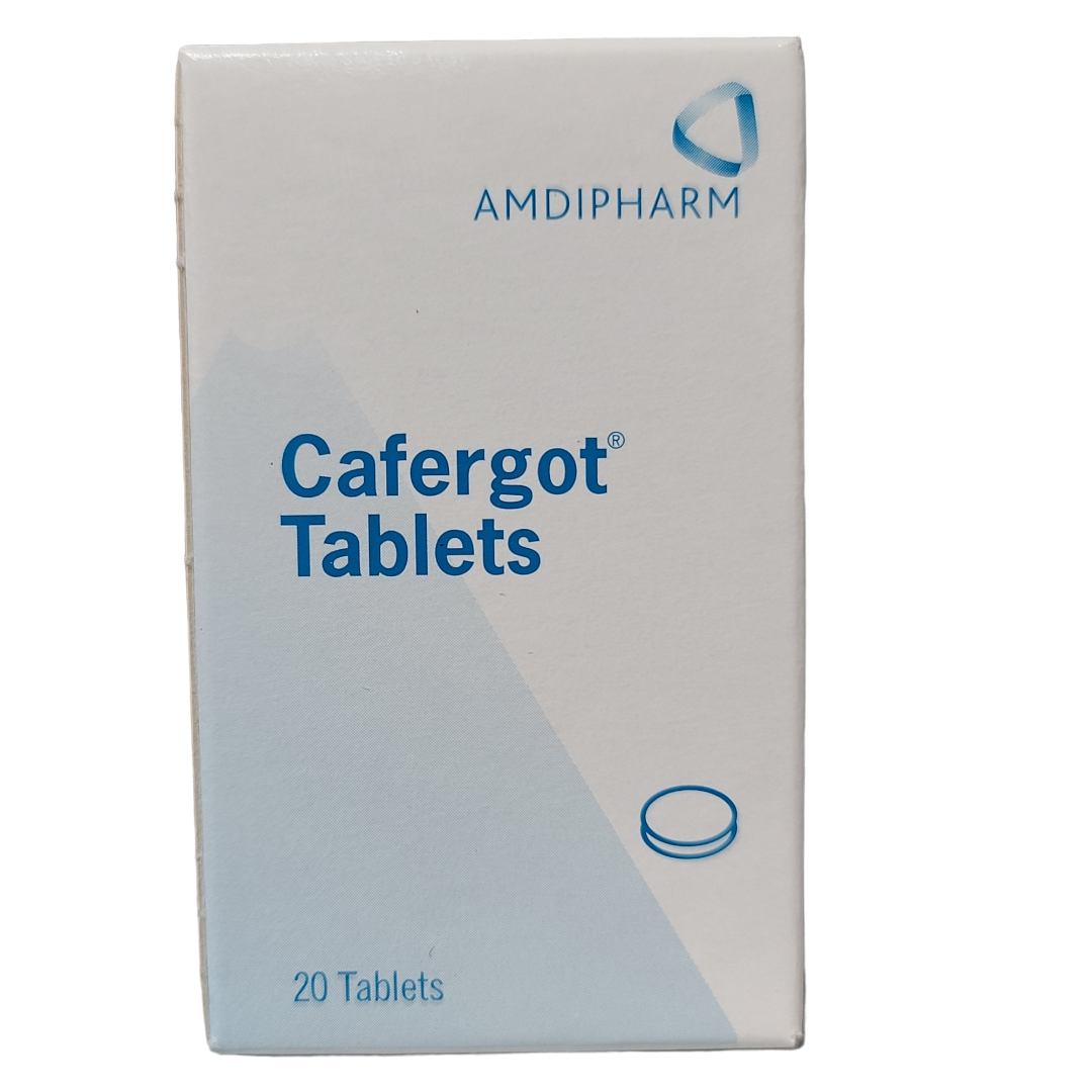 CAFERGOT x 20 TABLETS. - Vastovers Retail Store For Drugs & Allied Products