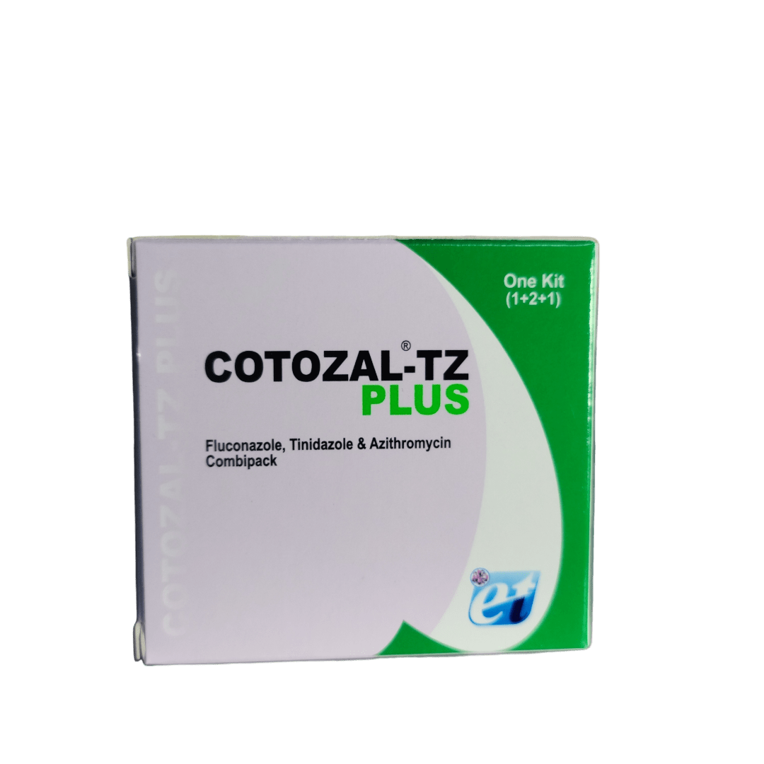 COTOZAL-TZ PLUS (Fluconazole, Tinidazole, Azithromycin) COMBIPACK ...