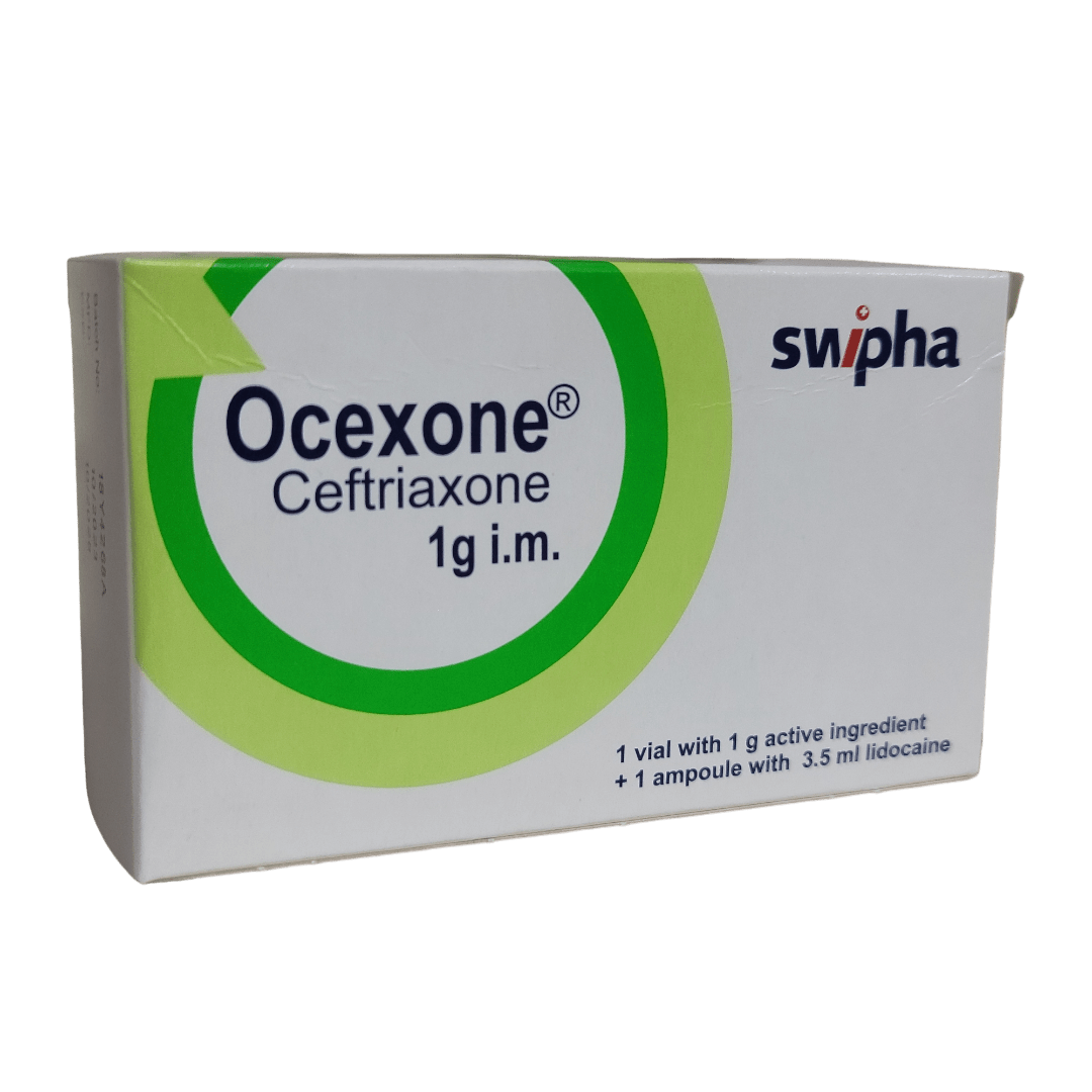 OCEXONE (Ceftriaxone 1g) I.M Injection - Vastovers Retail Store For ...