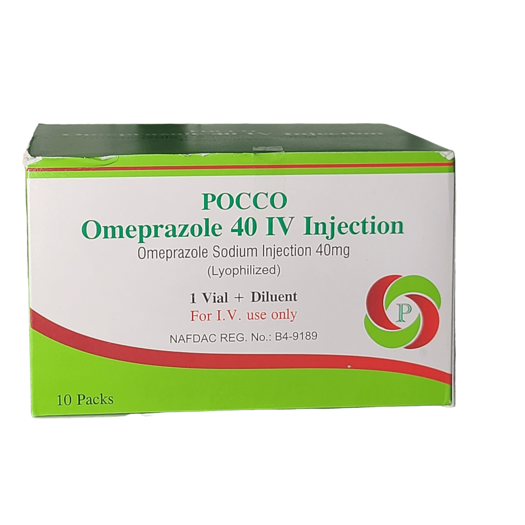 POCCO (Omeprazole 40 IV Injection) x 10 PACKS. – Vastovers Retail Store ...