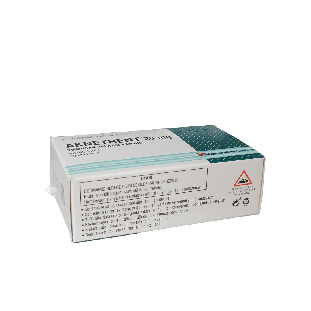 AKNETRENT (Isotretinoin 20mg) x 30 CAPSULES. - Vastovers Retail Store ...