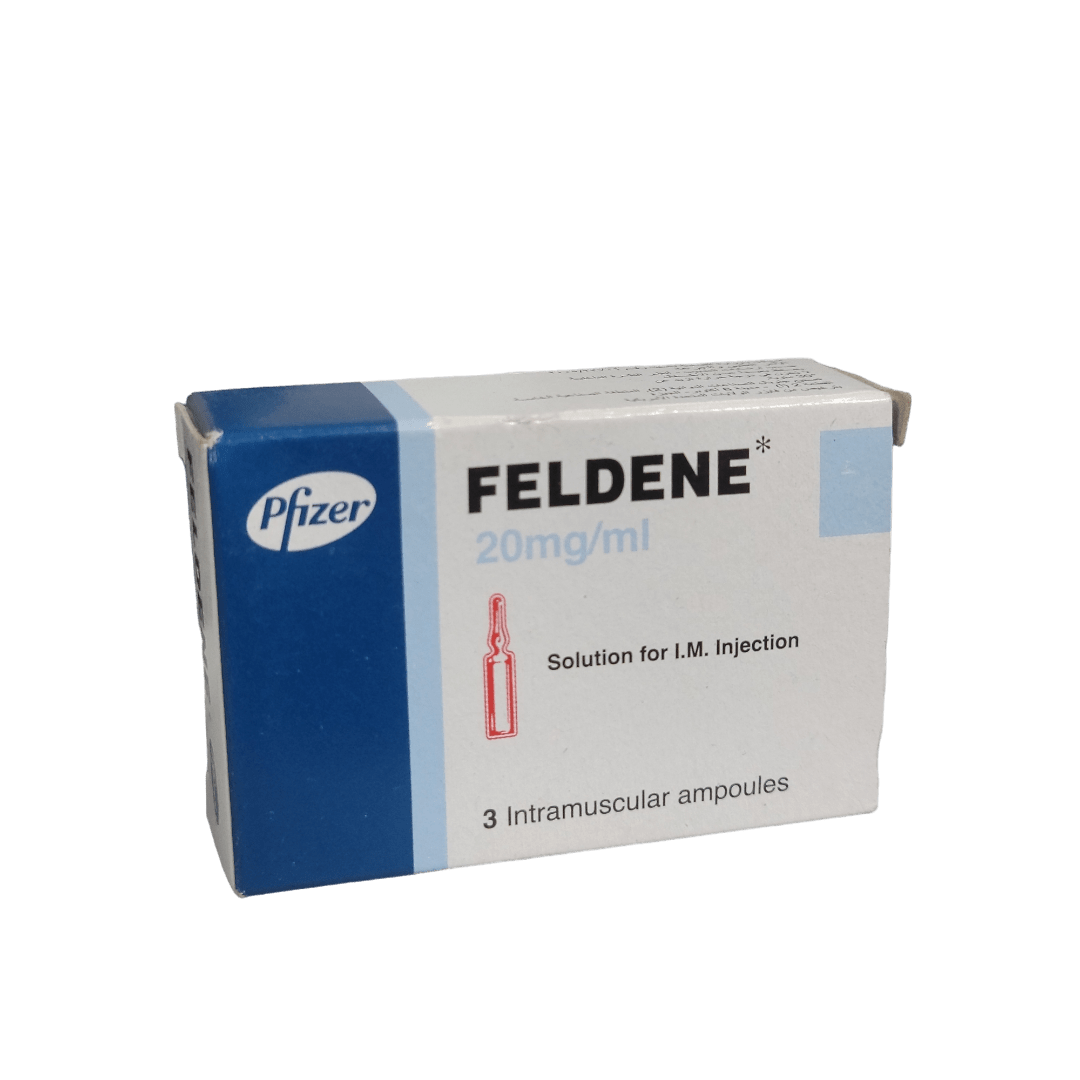 FELDENE (Piroxicam 20mg) x 3 INTRAMUSCULAR INJECTION. - Vastovers ...