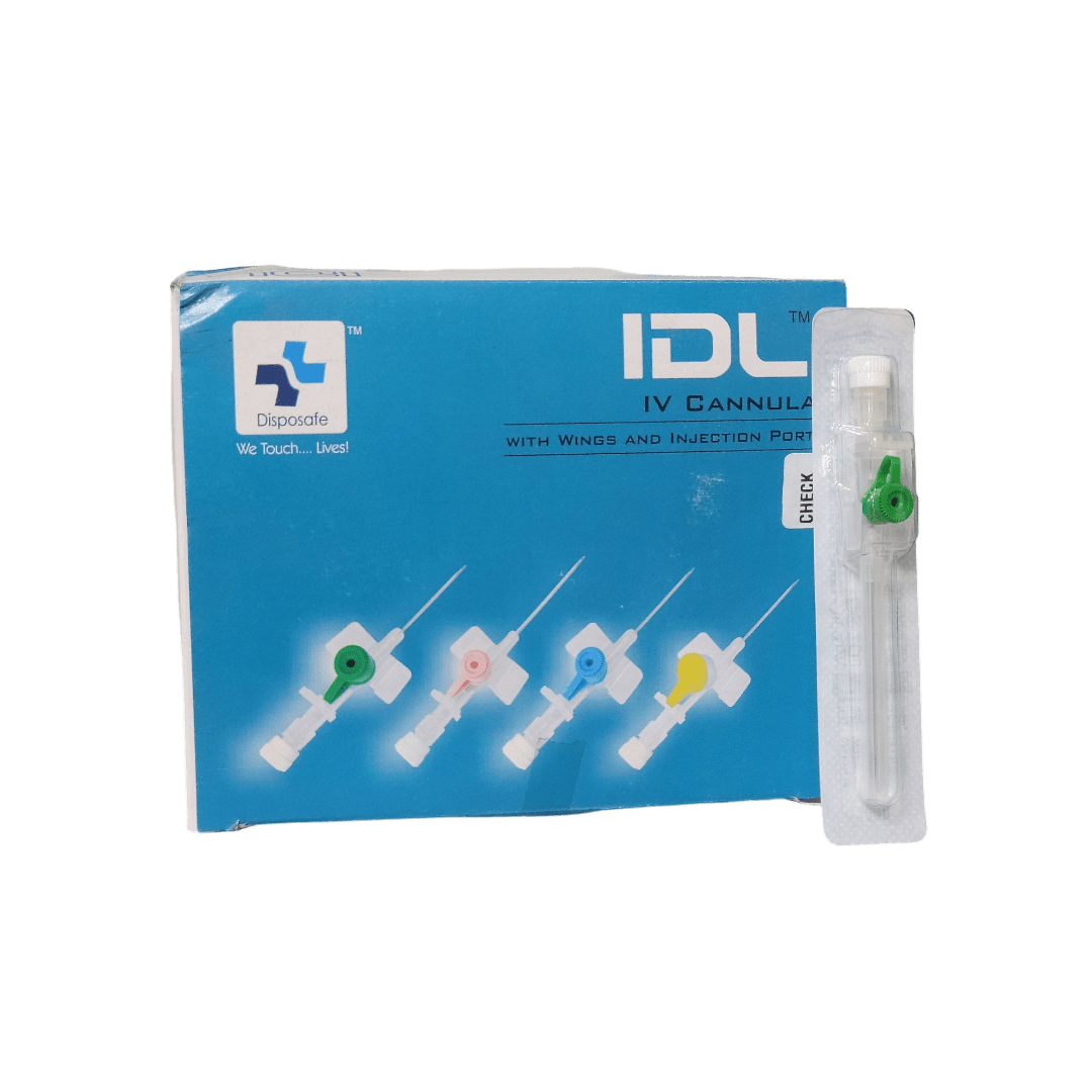 IDL I.V CANNULA WITH INJECTION × 1 - Vastovers Retail Store For Drugs ...