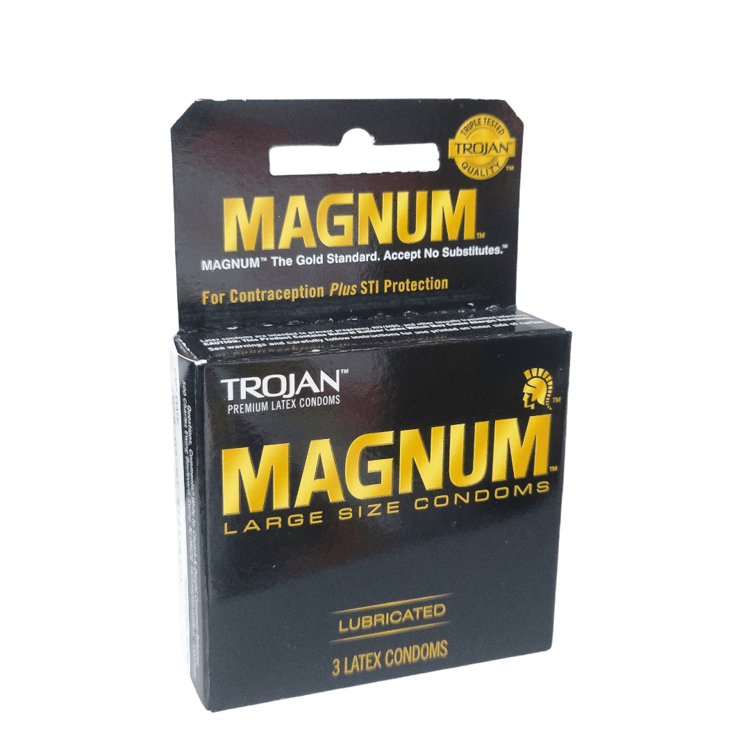 TROJAN MAGNUM LARGE SIZE CONDOMS × 1 - Vastovers Retail Store For Drugs ...