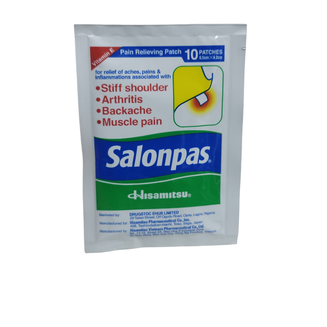 SALONPAS PAIN RELIEF PATCHES. - Vastovers Retail Store For Drugs ...