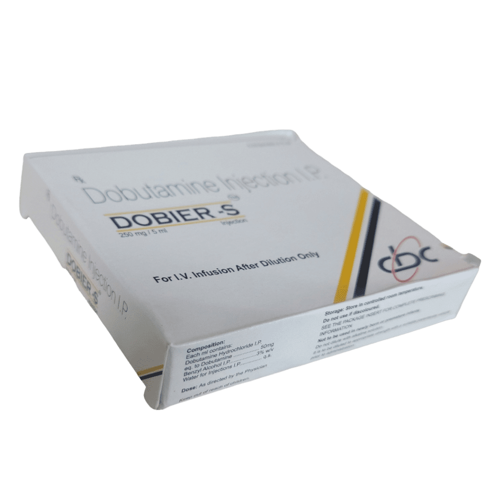 DOBIER-S (Dobutamine 50mg) INTRAVENOUS INJECTION. - Vastovers Retail ...