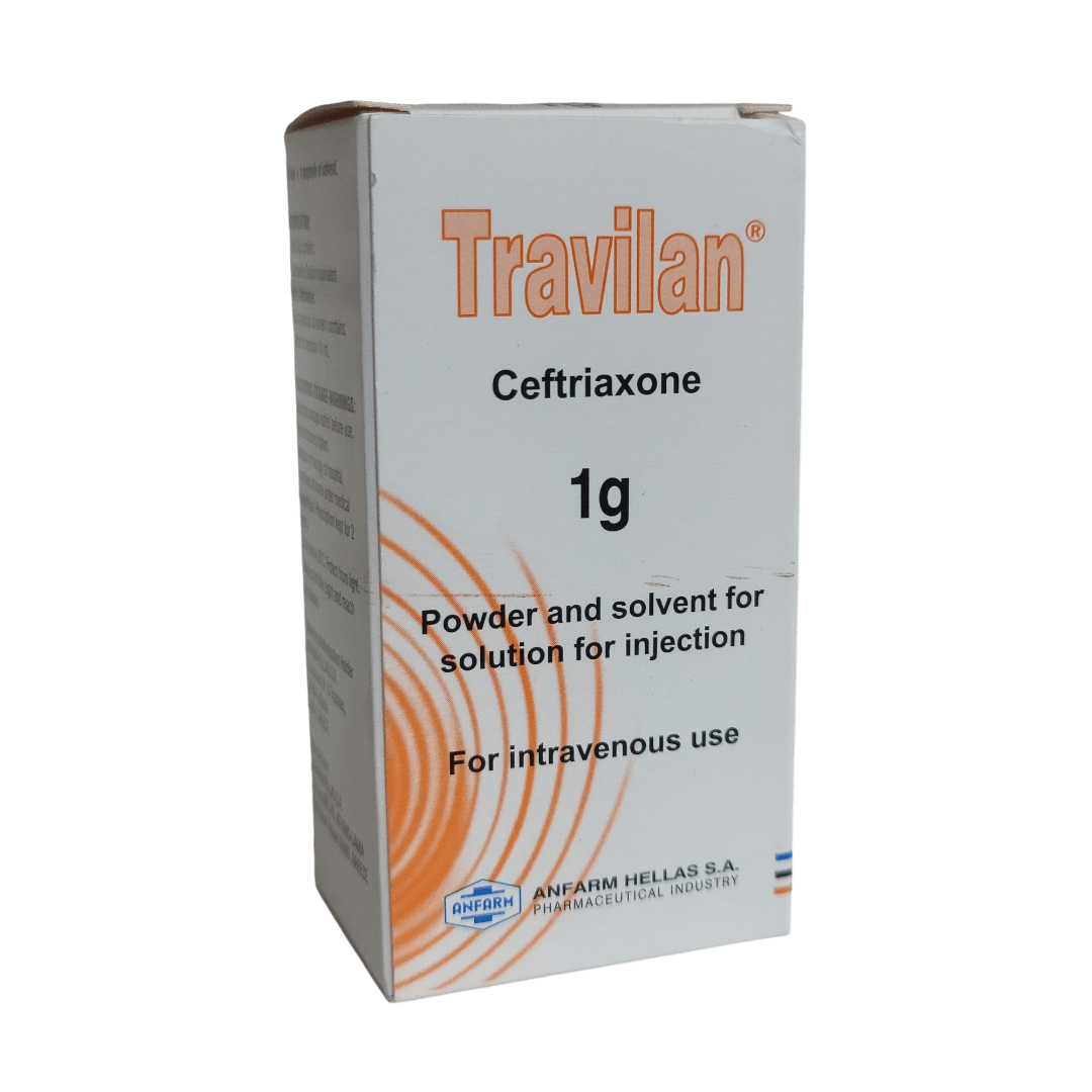 TRAVILAN (Ceftriaxone 1g) INTRAMUSCULAR INJECTION. - Vastovers Retail ...