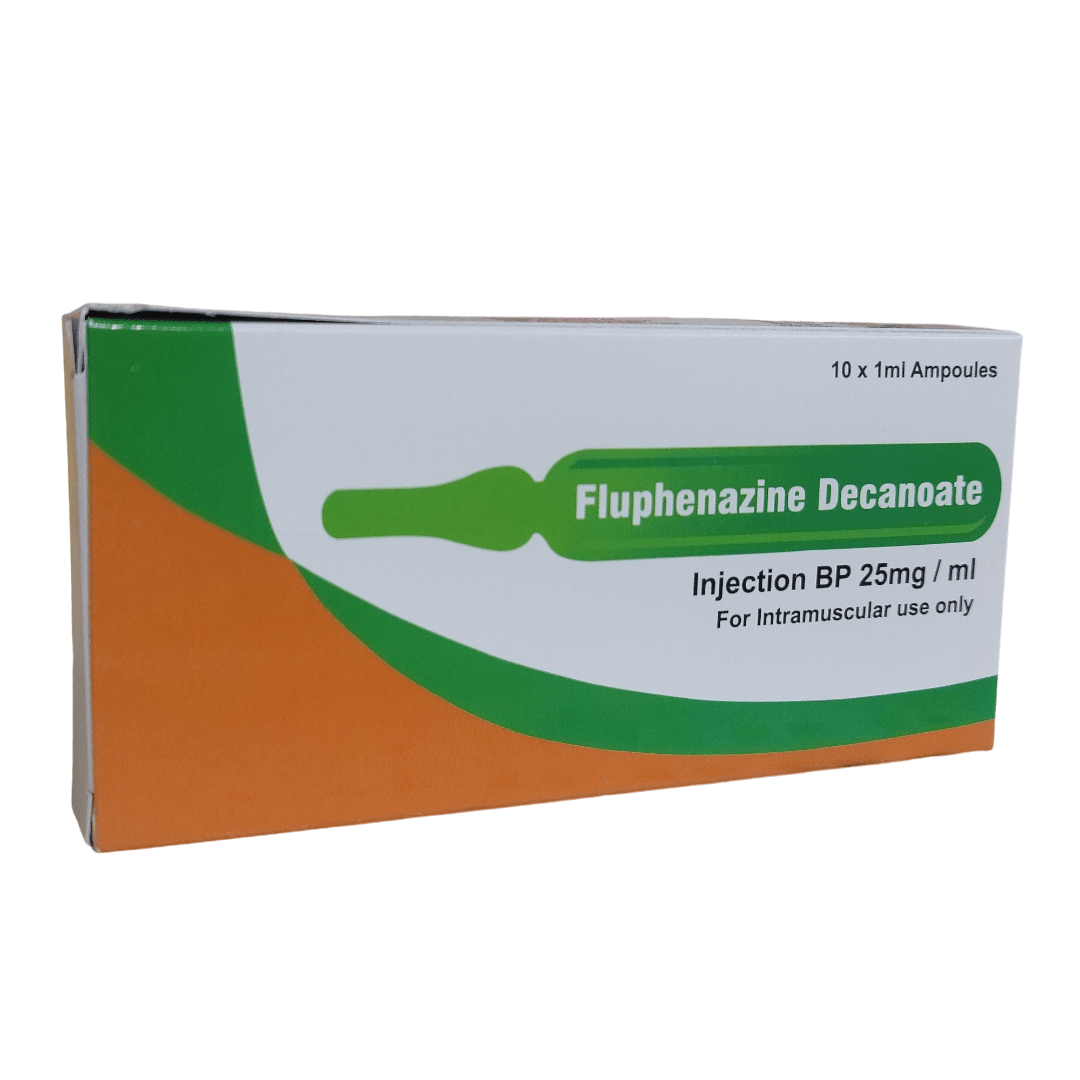 FLUPHENAZINE DECANOATE (Fluphenazine Decanoate 25mg/ml) 1ml × 10 ...