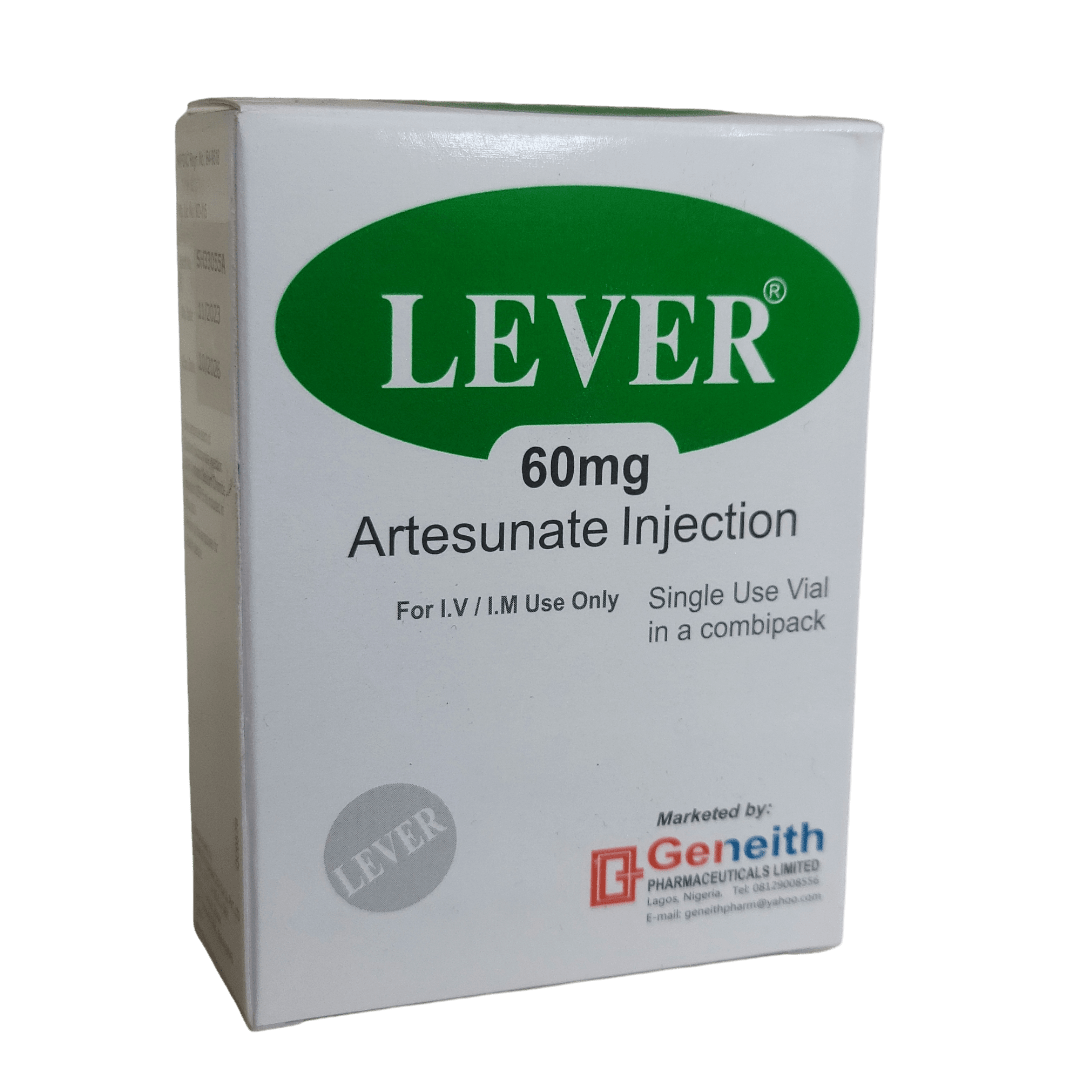 LEVER (Artesunate 60mg) IV/IM INJECTION. - Vastovers Retail Store For ...