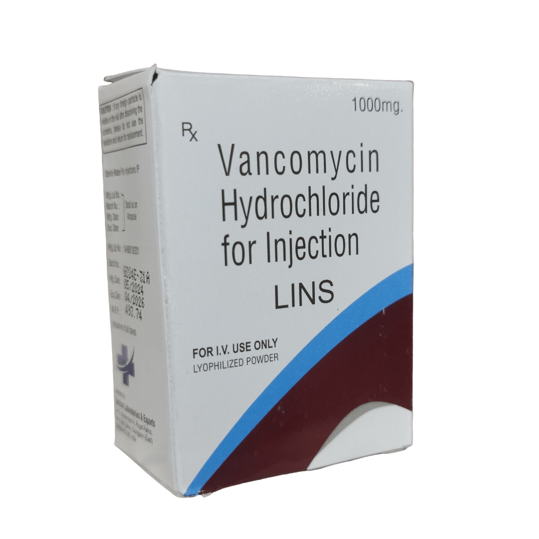 LINS VANCOMYCIN HYDROCHLORIDE (vancomycin hydrochloride 1000mg) IV ...