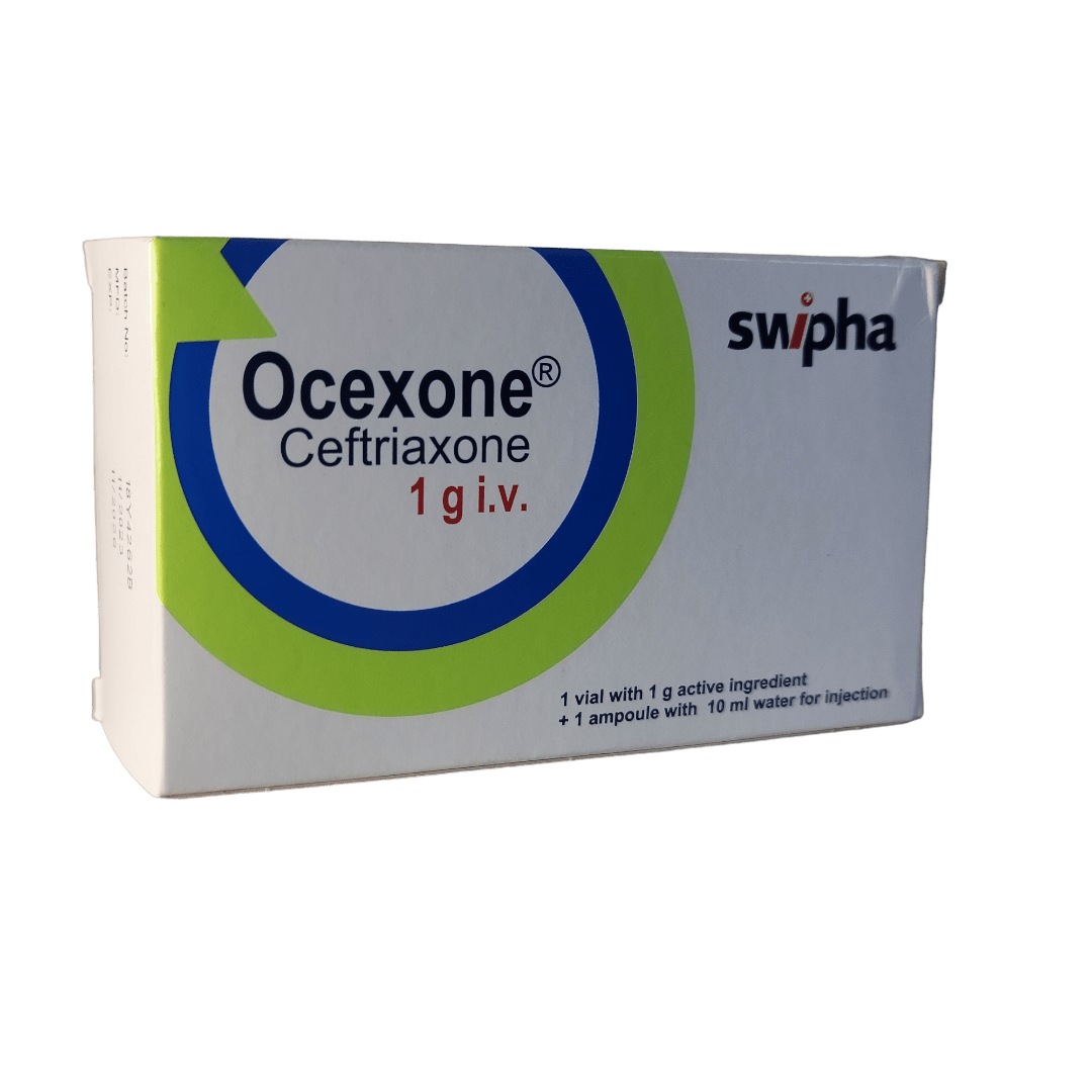 OCEXONE (Ceftriaxone 1g) I.V INJECTION. - Vastovers Retail Store For ...
