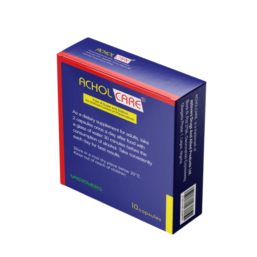 ACHOLCARE - Alcohol Detox, Hangover & Hyperacidity Reduction Supplement ...