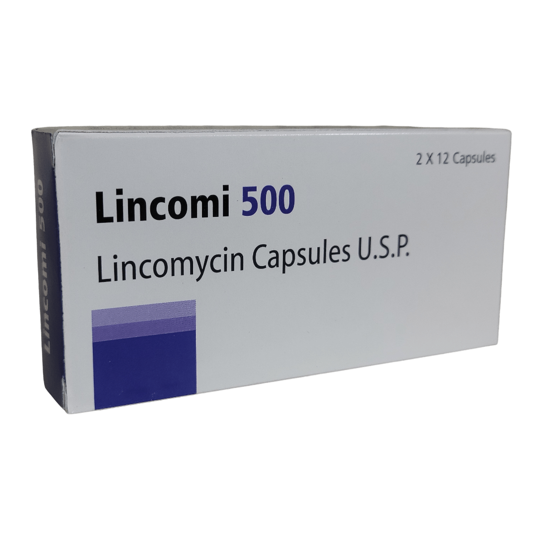 LINCOMI 500 (Lincomycin 500mg) – 2 × 12 CAPSULES. - Vastovers Retail ...