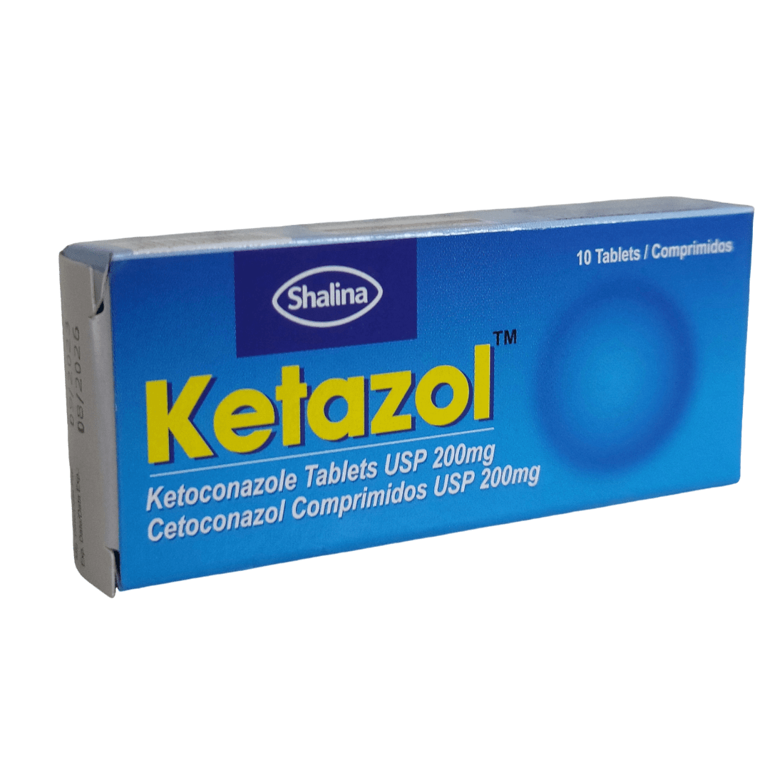 KETAZOL (Ketoconazole 200mg) - 10 TABLETS. - Vastovers Retail Store For ...