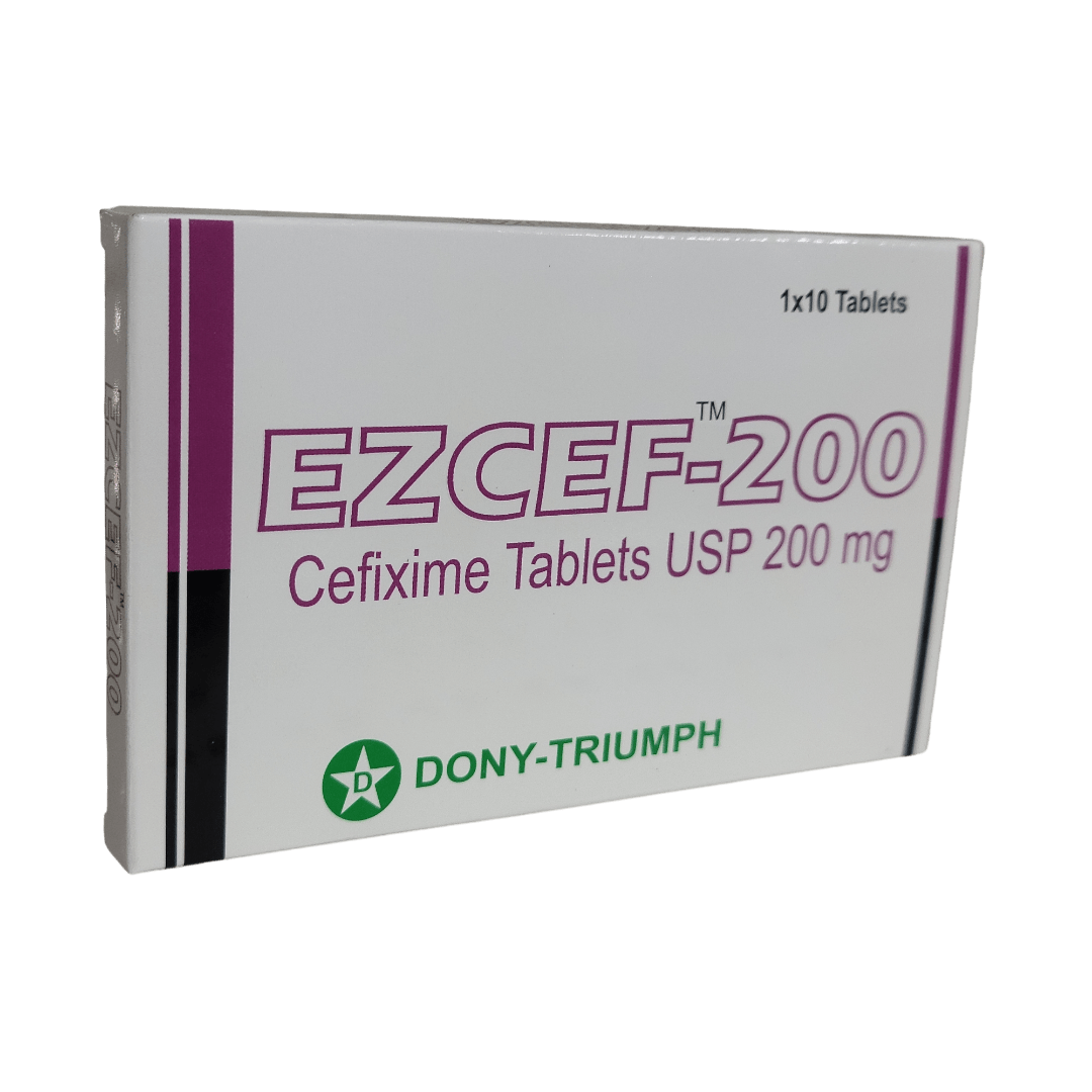 EZCEF-200 (Cefixime 200mg) - 1×10 TABLETS. - Vastovers Retail Store For ...