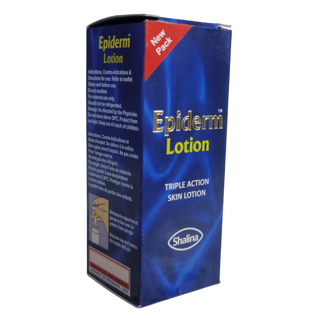 EPIDERM TRIPLE ACTION LOTION - 30ml (SHALINA) - Vastovers Retail Store ...